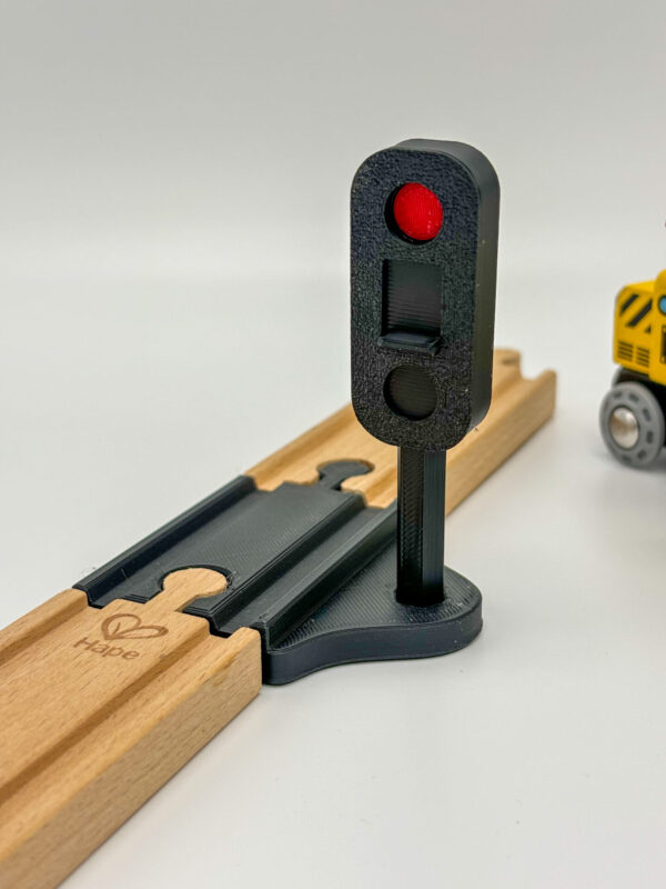 Werkende stoplicht voor houten trein - 3D Print Arnhem